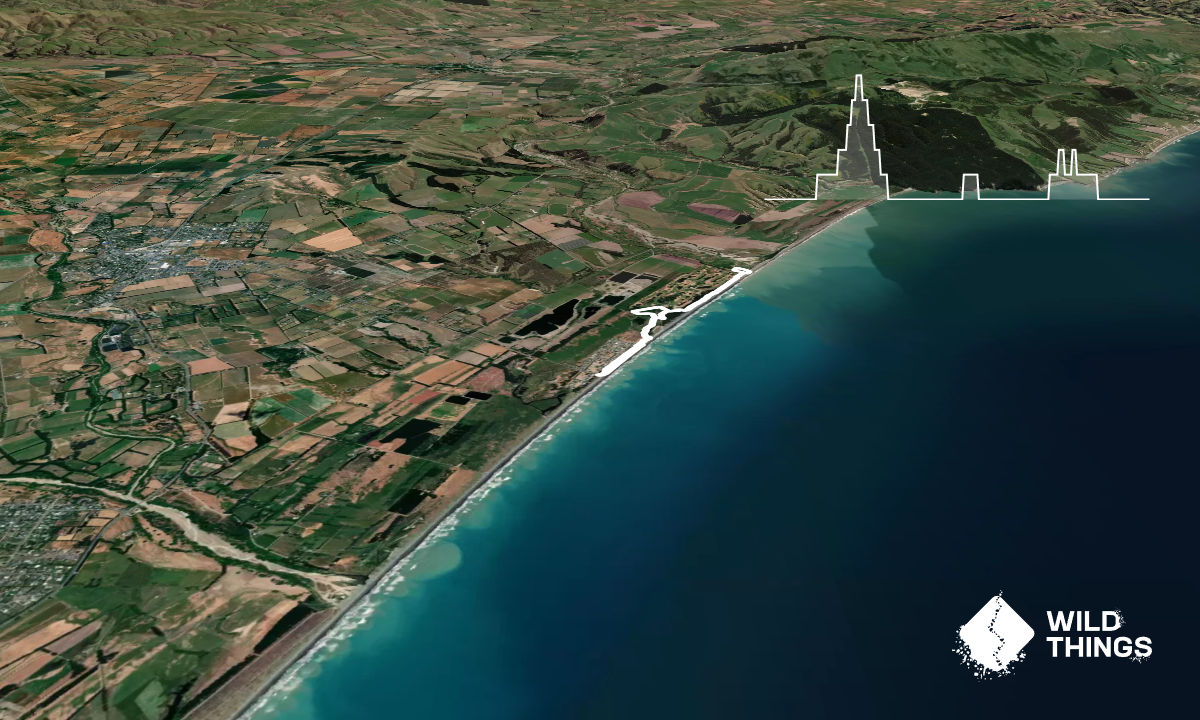 Amberley Beach, Wetlands Walkway to Waipara River Reserve, Canterbury ...